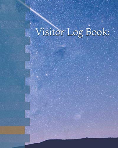 Visitor Log Book: Guest Login Notebook, Record Guest Sign-In ...
