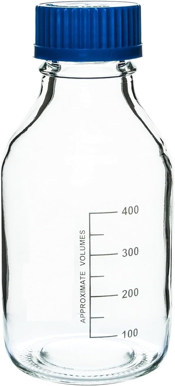 Amazon.com: 500 ml Reagent Bottle, Graduated, with GL (Pack of 10 ...