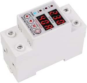 Amazon.com: Uso doméstico monofásico 230VCA 40A 63A Dispositivo de protección contra ...