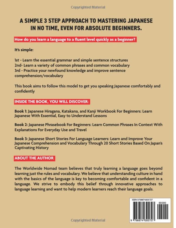 Snapklik.com : The Complete Learn Japanese For Adults Beginners Book (3 ...