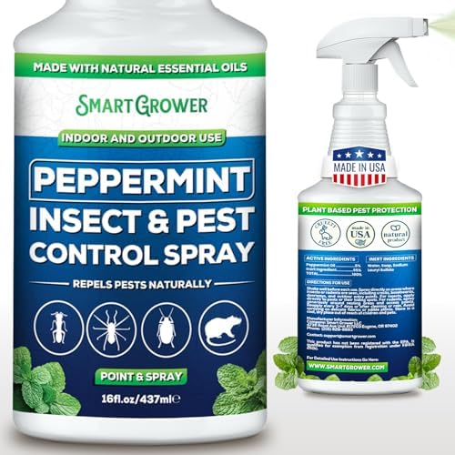 Amazon.com: All Natural Peppermint Oil Insect & Pest Control Spray ...