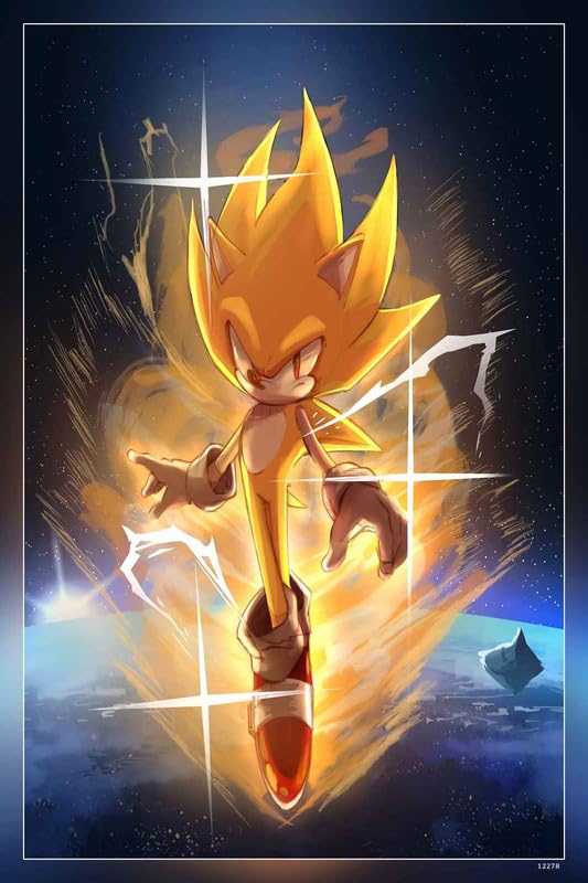 POSTERDADDY Super Sonic Dope Sonic Sonic Poster Reprint Matte Finish ...