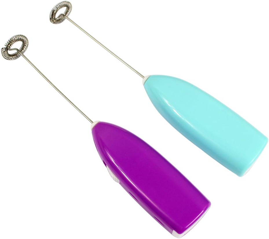 Amazon.com: Hillento 2pcs/Pack Mini Handheld Electric Coffee Stirrer ...