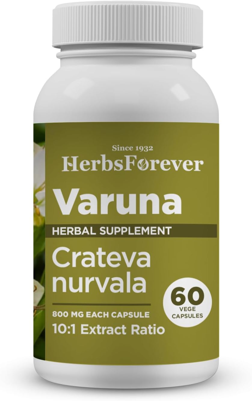 Amazon.com: Herbsforever Varuna Capsules - Crataeva Nurvala - 10:1 ...