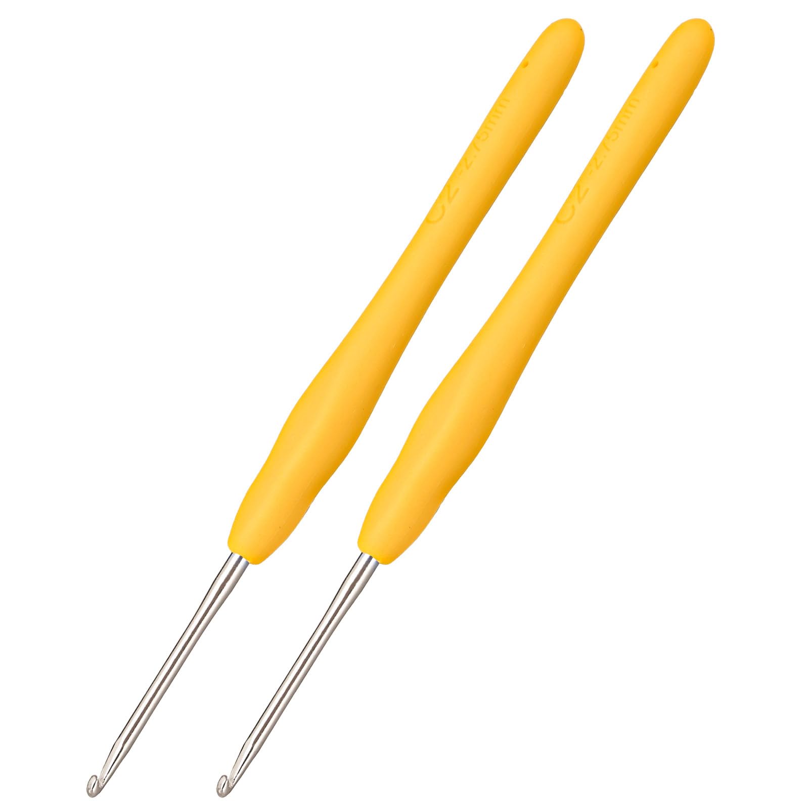 Amazon.com: 2Pcs 2.75mm Crochet Hooks, Ergonomic Crochet Hook for ...