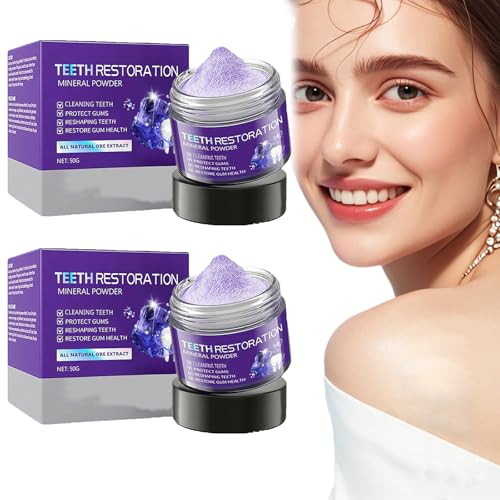 Amazon.com : Teeth Restoration Mineral Powder,Mineral Tooth Powder ...