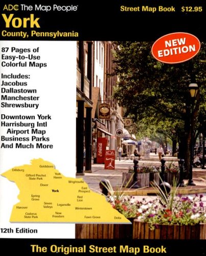 Buy ADC the Map People York County, Pa Street Map Book Book Online at ...