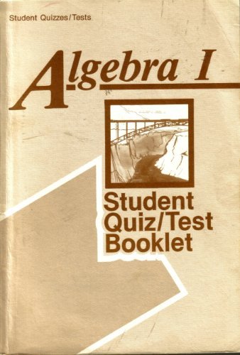 Algebra 1 Teacher Quiz/Test Key: A BEKA: Amazon.com: Books