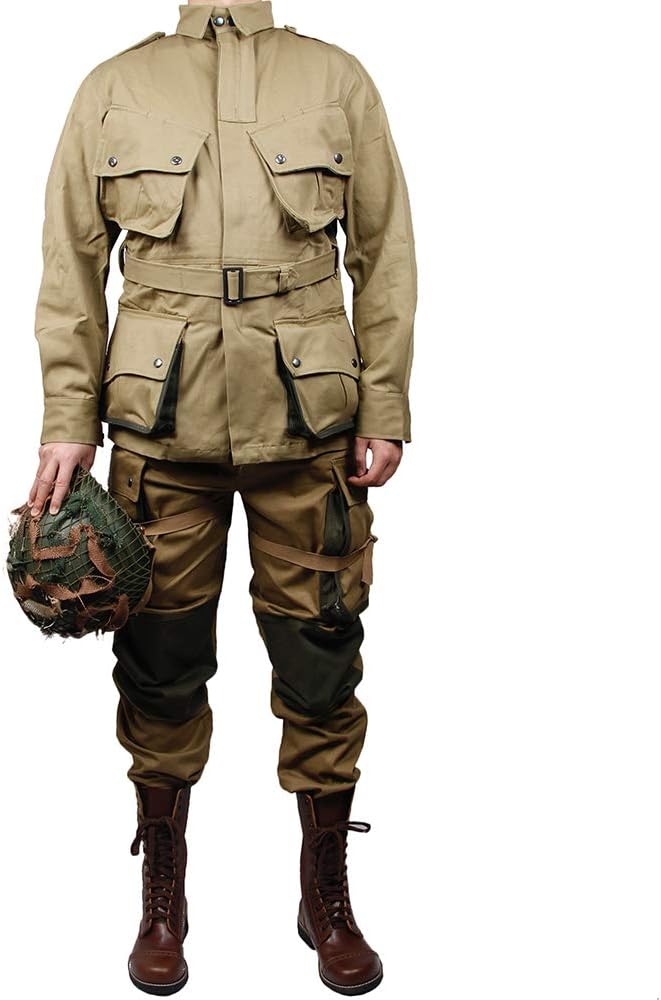 Amazon.com: ZWJP WW2 US Army m42 Uniforme 101 Fuerza Aérea ...