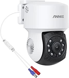 Amazon.com : ANNKE 1080P 2MP AHD CCTV Home Surveillance Dome PT Wired ...