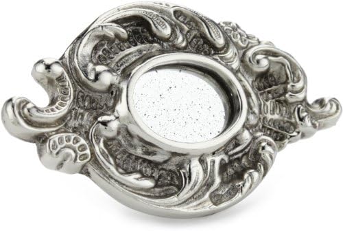 Amazon.com: Sparkling Sage Oval Mirror Antique Silver-Tone Ring ...