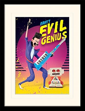 Amazon.com: Despicable Me 3 Bratt Evil Genius Mounted & Framed 30 x ...