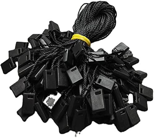 Amazon.com: Tangyinrd 7 Inch 1000Pcs Black Nylon Hang Tag String Snap ...