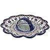 Amazon.com: Polish Pottery Aztec Flower Egg Plate: Deviled Egg Plates ...
