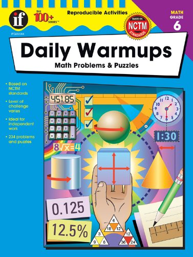 Amazon | Daily Warmups: Math Problems & Puzzles: Grade 6 (The 100 ...