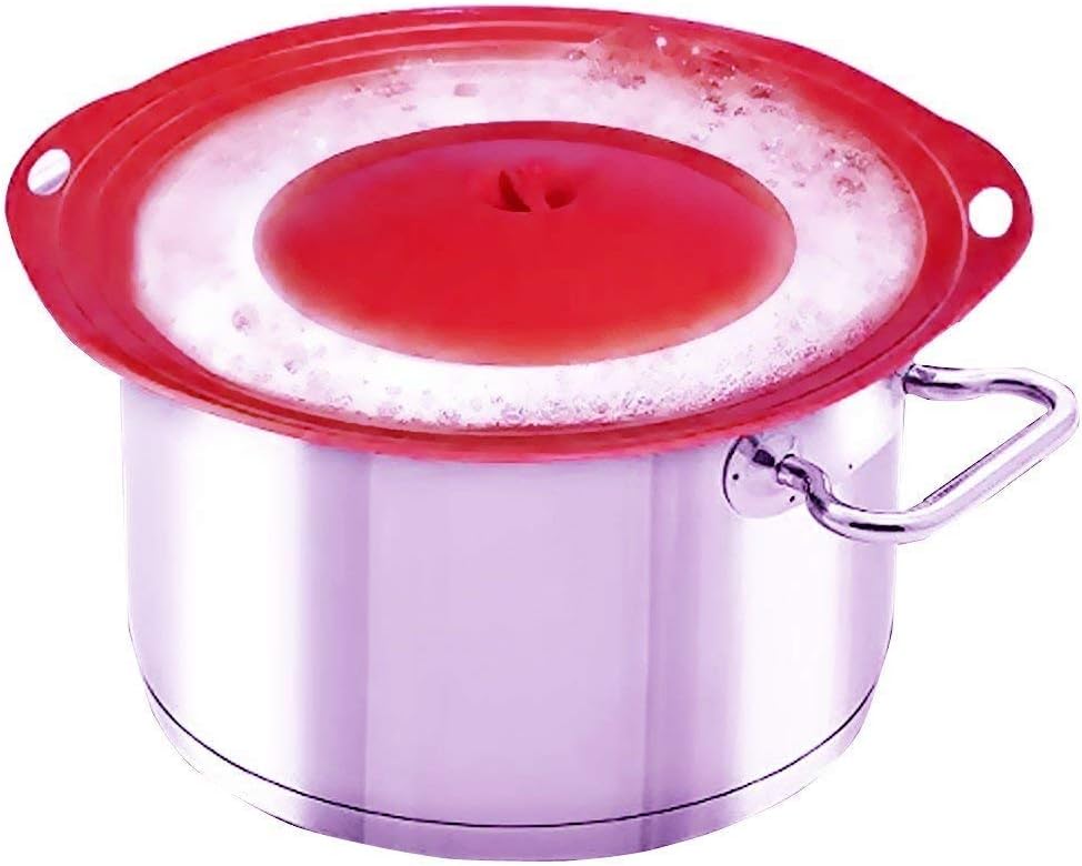 Amazon.com: LINFON Boil Over Protector Boil Over Universal Lid Fits ...