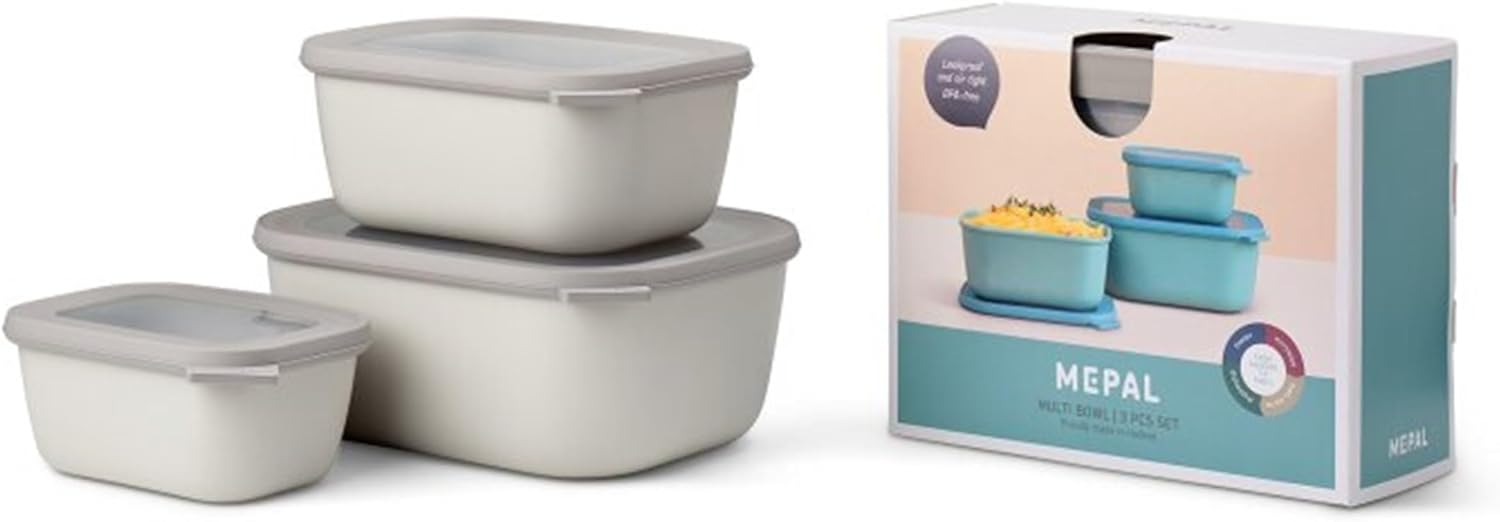 Amazon.com: Mepal – Multi Bowl Cirqula 3-Piece Set – Food Storage ...