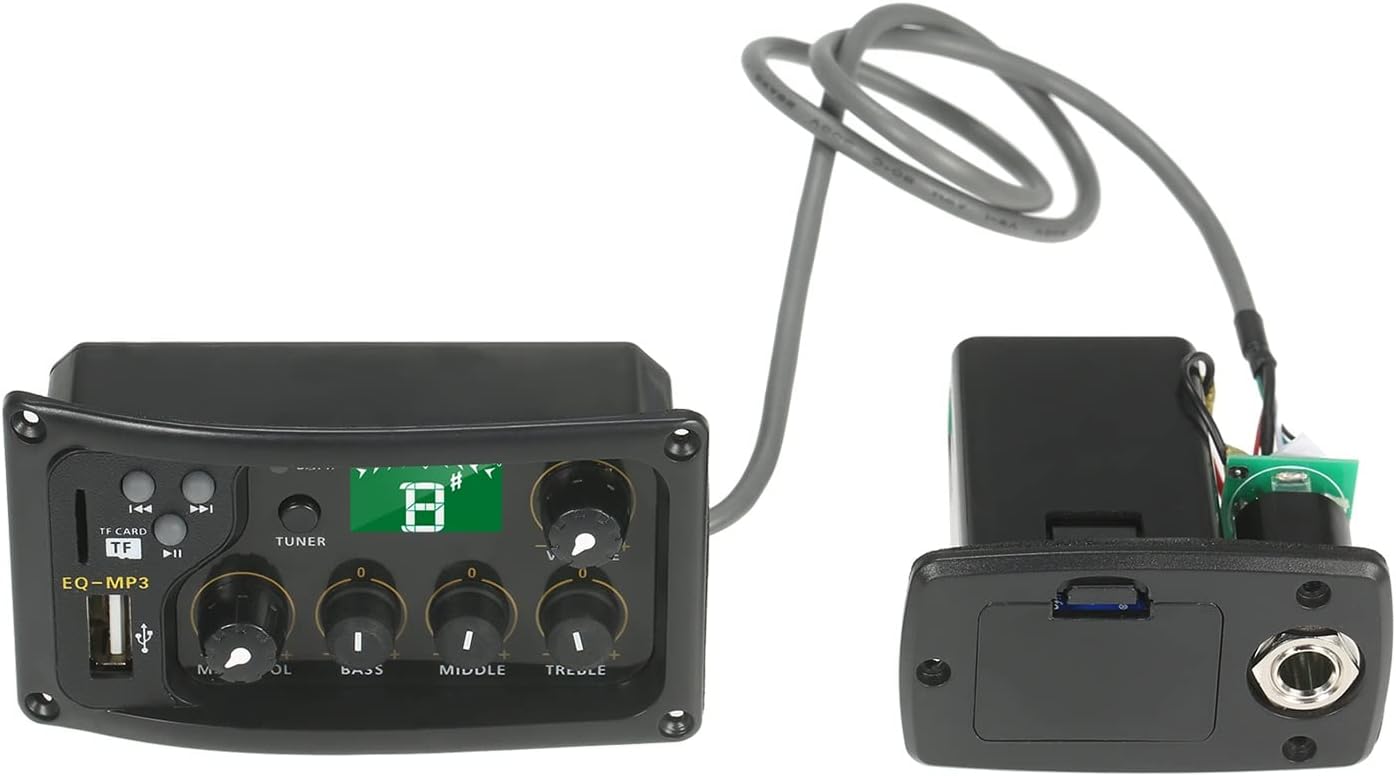 Amazon.com - ALFAAL 3-Band EQ Equalizer System Acoustic Guitar Preamp ...