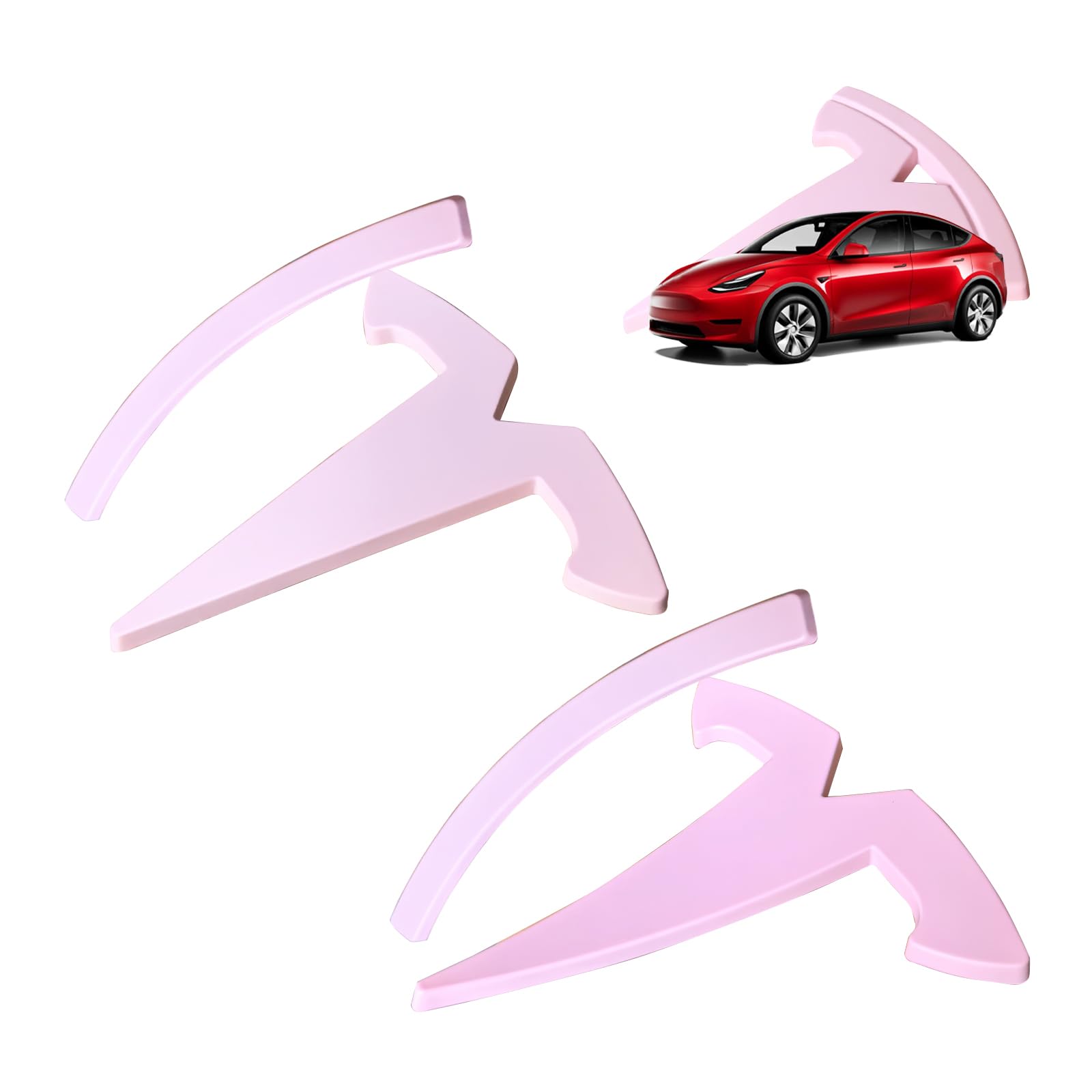 Snapklik.com : YHCDSEA For Model Y Emblem Badge Sticker Cover, Fit For ...