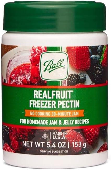Amazon.com: Ball Realfruit Freezer Pectin, Homemade Jam and Jelly ...