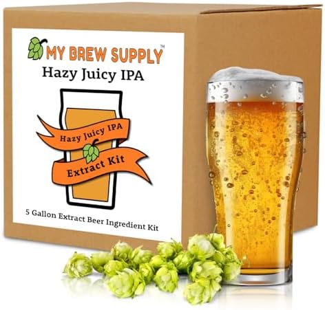 Amazon.com: My Brew Supply Hazy Juicy IPA Extract Kit | Pale, Wheat ...