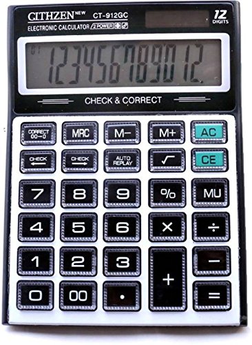 Peter India 912 GC Calculator Basic Calculator (12 Digit) : Amazon.in ...