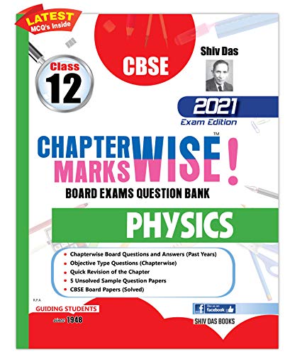 CBSE Chapterwise Question Bank Class 12 Physics for 2021 Board Exam by ...