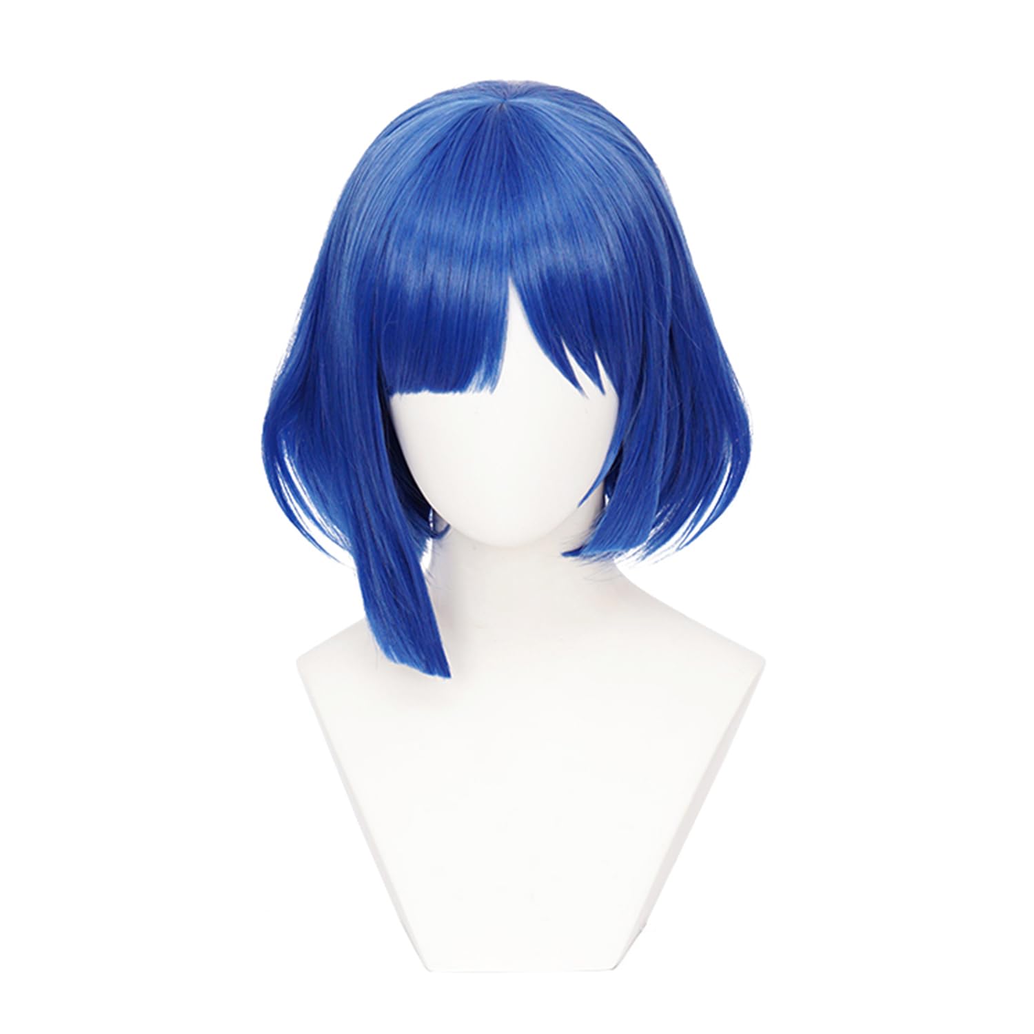 Yamada Ryo Cosplay Wig for Bocchi the rock, Blue Short Hair Wig Anime ...