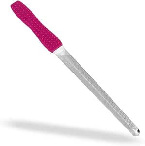 2pcs Nail Filer Double-sided Concave Convex Nail File with Silicone ...