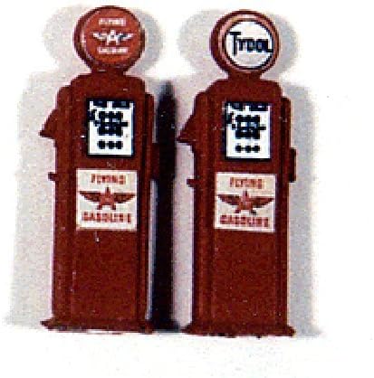 Amazon.com: HO Scale Deluxe Custom Gas Pumps - Painted - Flying "A ...
