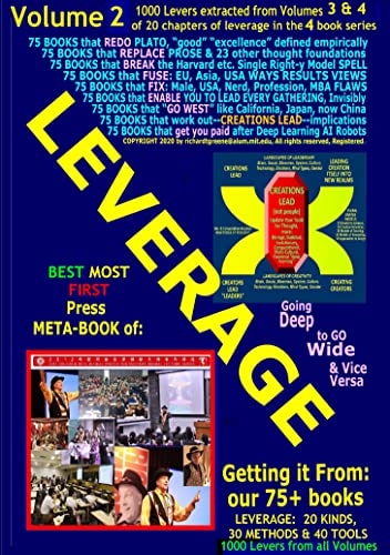 LEVERAGE VOL. 2-1000 LEVERS top people used to MULTIPLY small inputs ...