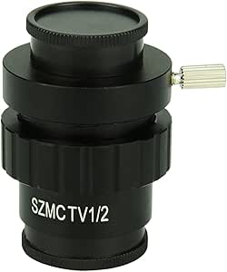 Amazon.com : Microscope Kit CTV 1/2 1/3 1X Adapter 0.3X 0.5X C Mount ...