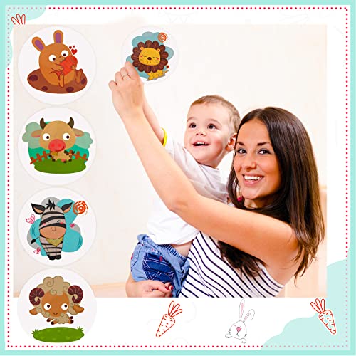 20 Pcs Potty Training Stickers Reusable Toilet Targets for Boys Animals ...