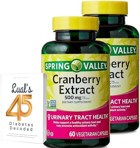 Amazon.com: Spring Valley Cranberry Pills for Women Urinary Tract ...