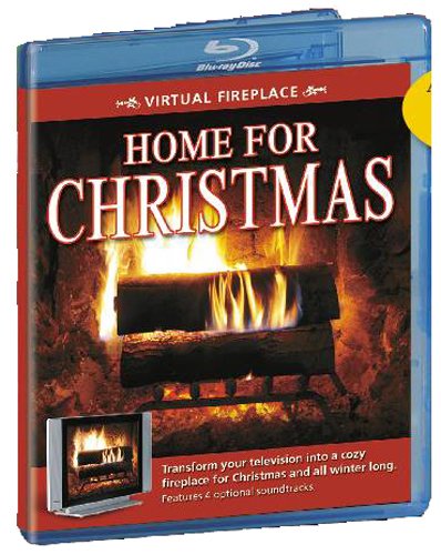 Home for Christmas: Virtual Fireplace : Amazon.in: Books
