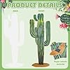 Amazon.com: 2 Pcs 6 Feet Large Boho Cactus Wall Decor Jointed Cactus ...