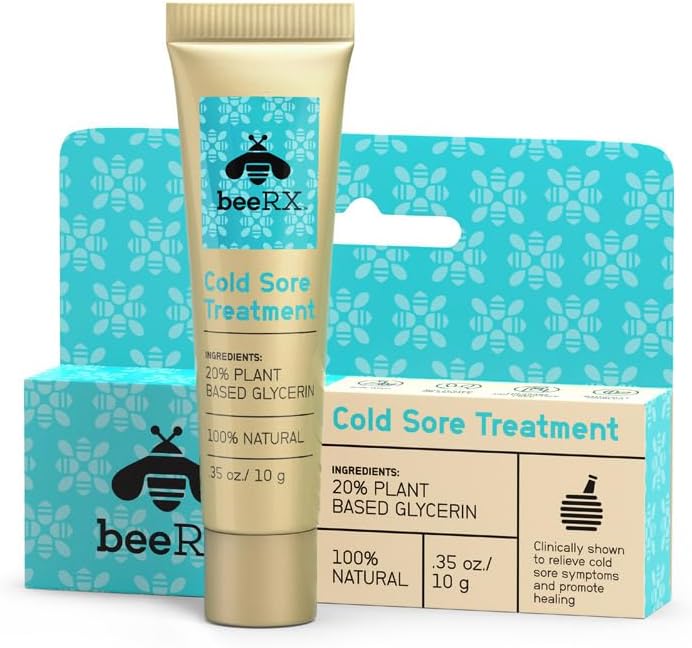 Amazon.com: Bee Rx Cold Sore/Fever Blister Gel 0.35 oz., Docosanol-Free ...