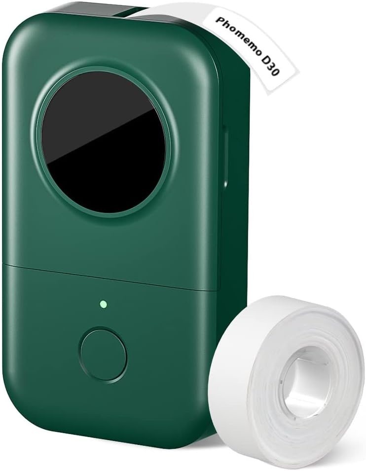 Amazon.com : Phomemo D30 Label Maker Machine with Tape, Portable ...