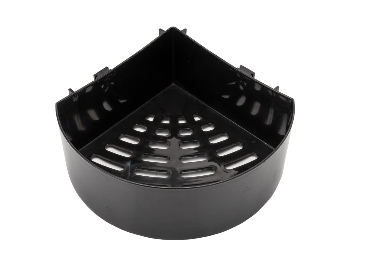 KDR Wall Mount Plastic Triangle Bathroom Shelf, Storage Rack with ...