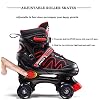 PLMOKN Roller Skates for Kids Outdoor Ages 6-12 Boys Girls Inline ...
