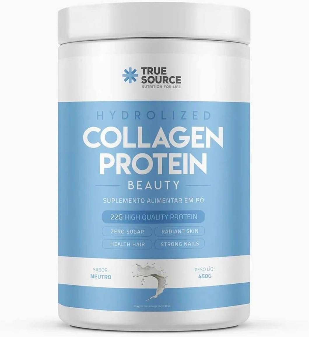 True Source Collagen Protein Beauty 450G Neutro - | Amazon.com.br