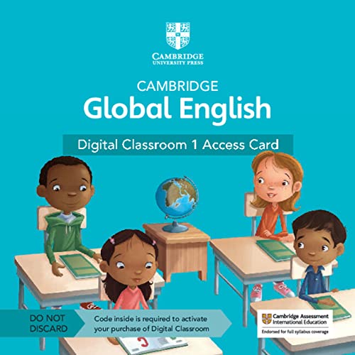 Buy Cambridge Global English Digital Classroom 1 Access Card (1 Year ...