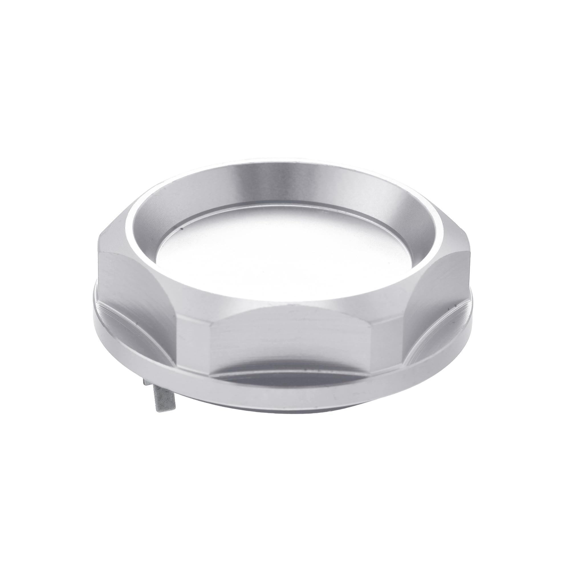 Amazon.com: X AUTOHAUX Silver Tone Aluminum Alloy Car Gas Engine Oil ...