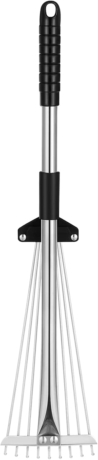 Amazon.com : TOYANDONA 1pcs Folding Leaf Rake Telescopic Garden Leaf ...