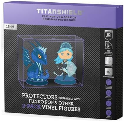 Amazon.com: TitanShield 0.5mm Platinum UV and Scratch Resistant Pop ...