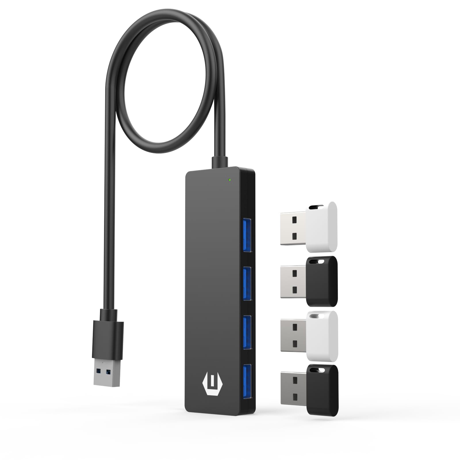 Amazon.com: Tiergrade USB Hub, 4-Port USB Hub with 5Gbps Data Transfer ...