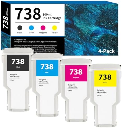 Amazon.com: 712XL 712 Ink Cartridges High Yield (5-Pack, 80-ml 2Black ...
