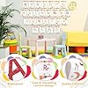 Amazon.com: 36 Pieces Alphabet Bulletin Board Set, Number ABC Posters ...