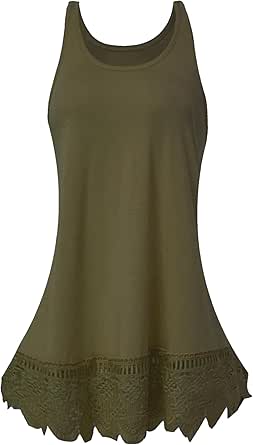 Epic MMA Gear Plus Size Swing Lace Flowy Tank Top for Women at Amazon ...