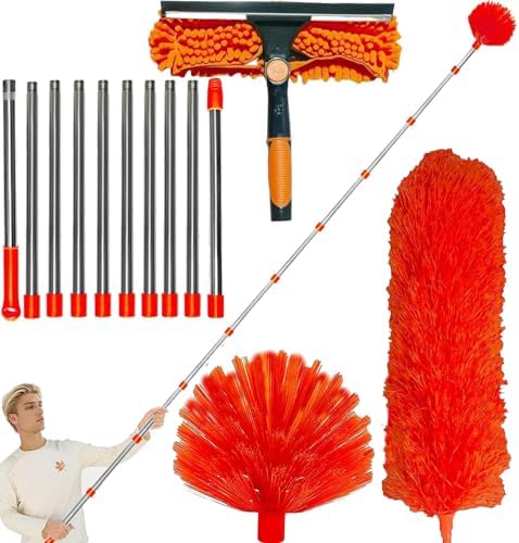 Amazon.com: 20+ Feet High Reach Dusting Kit with 3-14 ft Free ...